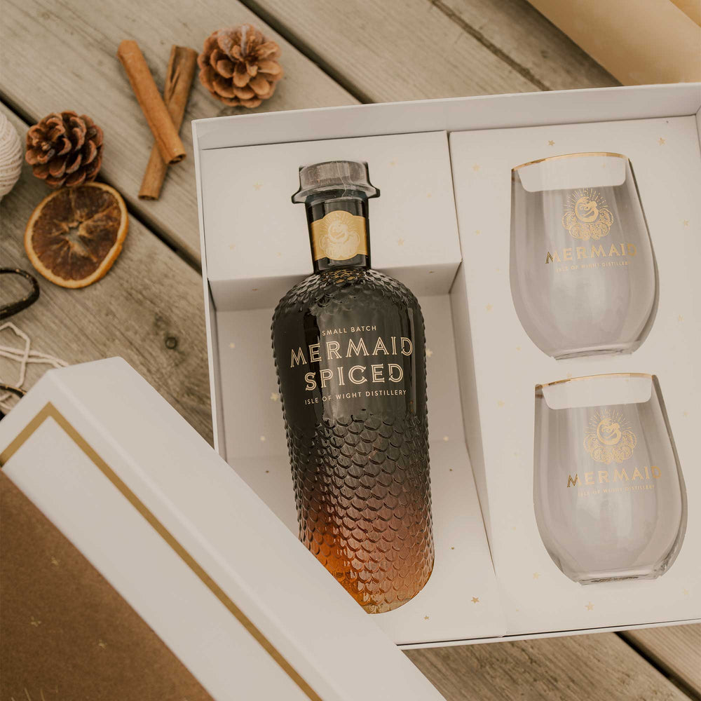 MERMAID SPICED RUM GIFT SET | isleofwightdistillery